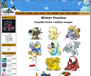 Neopets Site Themes