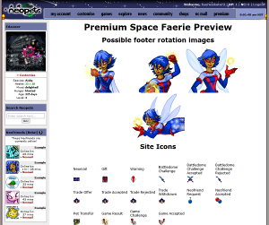 Neopets Site Themes