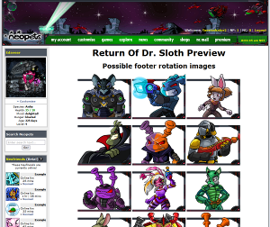 Neopets Site Themes
