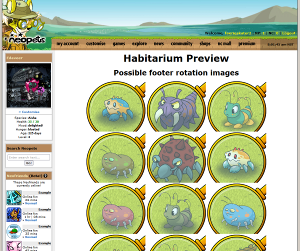 Neopets Site Themes