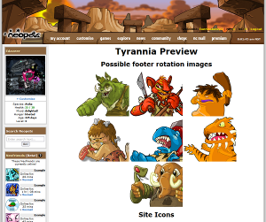 Neopets Site Themes