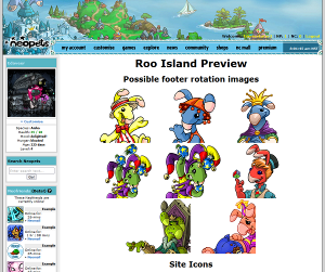Neopets Site Themes
