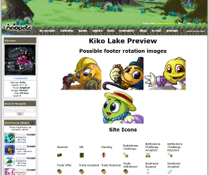 Neopets Site Themes