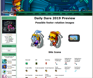 Neopets Site Themes