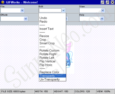 SunnyNeo - Transparent Images Tutorial - GIFworks